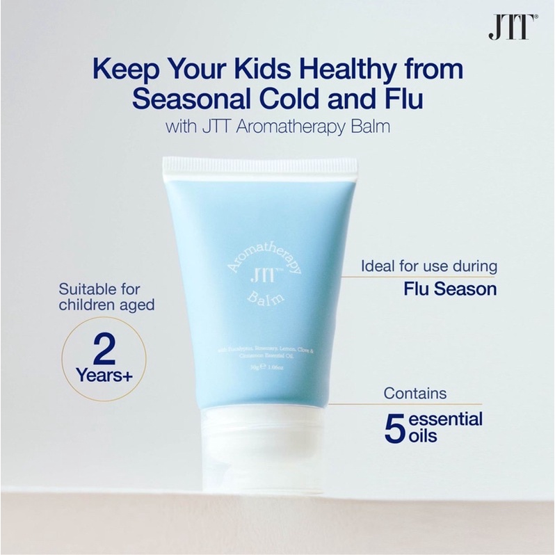 JTT Aromatherapy Balm (flu, runny nose, coughing) | Shopee Malaysia