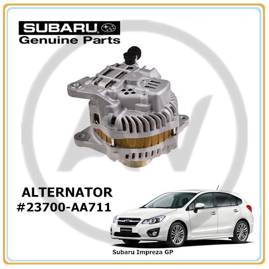 Original Subaru Impreza IV 2.0 Hatchback GP 2011-2016 Alternator (23700 ...