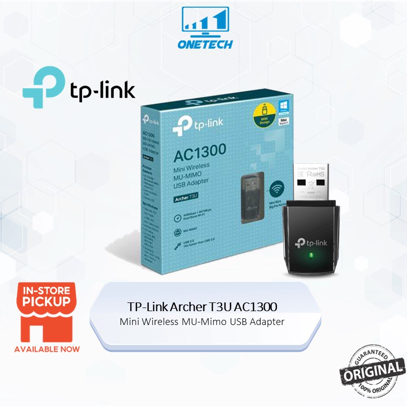 TP-Link Archer T3U AC1300 Wireless / T4U AC1300 Mu-Mimo USB 3.0 ...