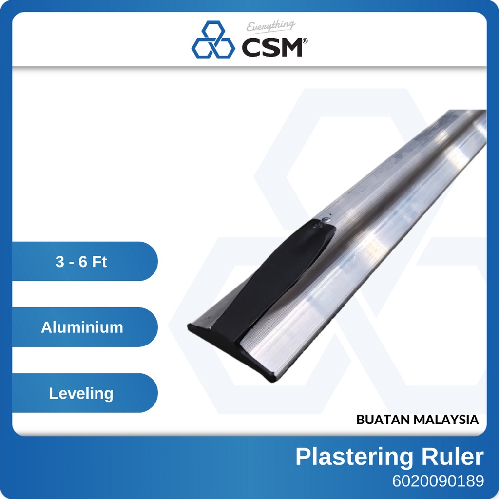 CSM Aluminum Alloy Scraping Ruler Plastering Tools | Shopee Malaysia