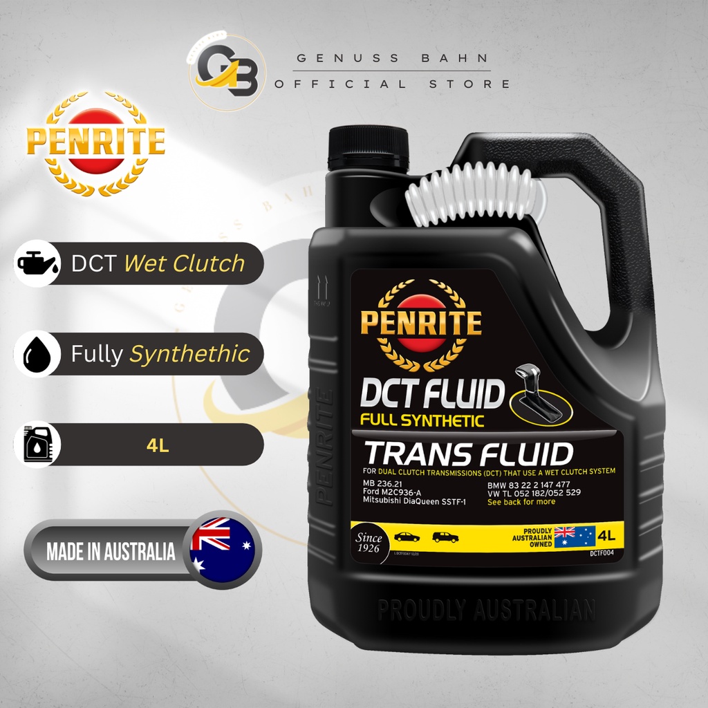 PENRITE DCT Fluid (Full Syn) DCT Gearbox Fluid WET Clutch 6-7 Speed Porsche/Volkwswagen/Audi ...