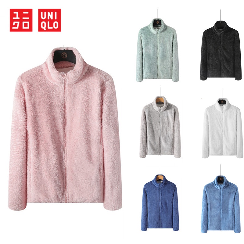Uniqlo Women's Winter Warm Jacket Windbreaker Jacket Wool Fleece Jacket ...