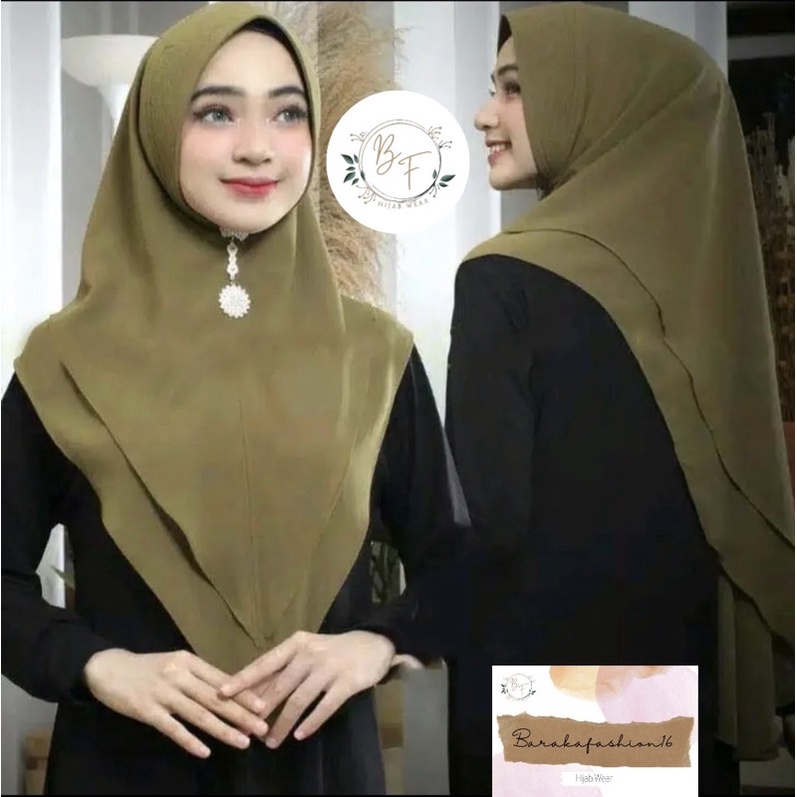 Hijab KHIMAR MINI Instant Taper/ Instant HIJAB MINI Taper/ | Shopee ...
