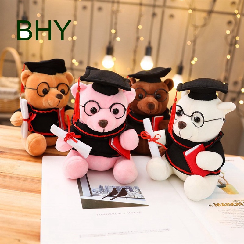 Teddy Bear Convocation Bear Plush 18cm Graduation Gift Cute Stuffed ...
