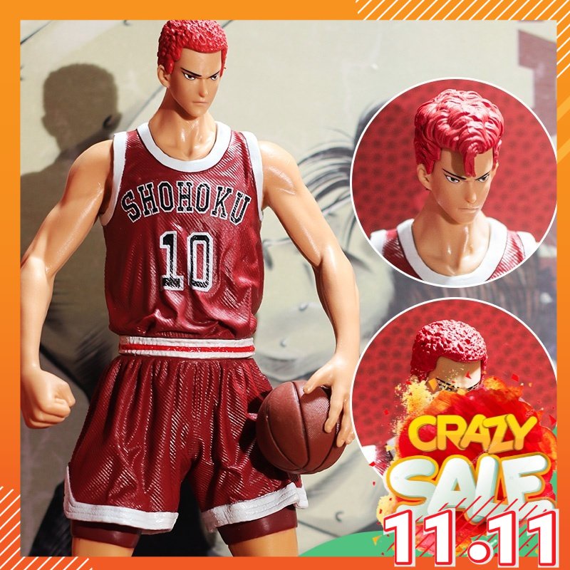 Slamdunk Figure Hanamichi Sakuragi Figure 31cm | Shopee Malaysia