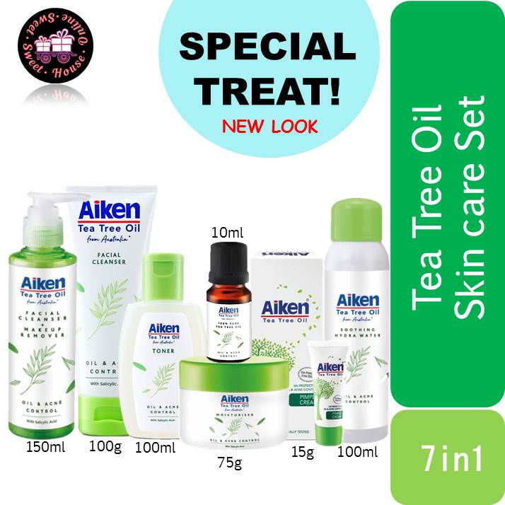 AIKEN SKIN CARE SET ( 7 IN 1) | Shopee Malaysia