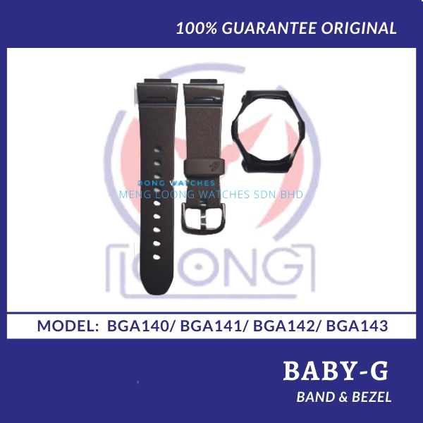 [ORIGINAL] G-SHOCK BGA140 BGA141 BGA142 BGA143 BAND AND BEZEL "bnb ...