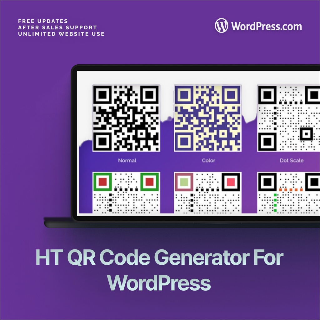 HT QR Code Generator for WordPress - Pro Plugin | Shopee Malaysia