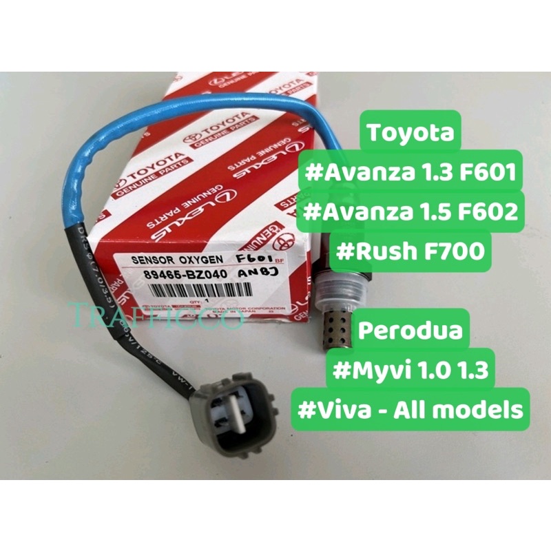 Toyota Avanza Rush Perodua Myvi Viva Alza Oxygen Sensor O2 Sensor 89465 ...