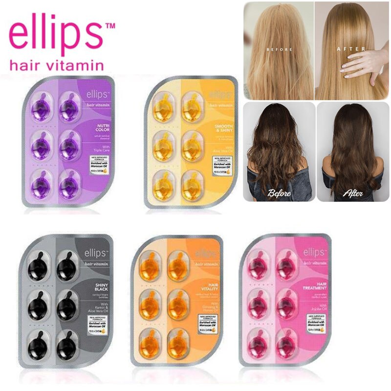 ELLIPS HAIR VITAMIN 6 CAPSULES@1ML | Shopee Malaysia