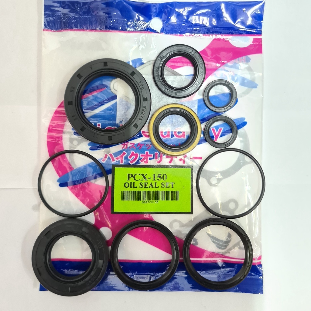 HONDA PCX150 VARIO150 OIL SEAL SET OVERHAUL OIL SEAL SET (UP) | Shopee Malaysia