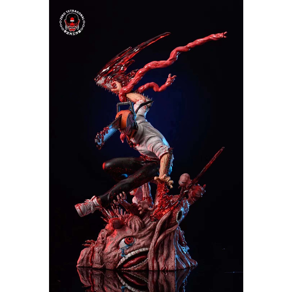 Zero Tetragonal Studio - Chainsaw Man Series 001 - Denji Resin Statue ...
