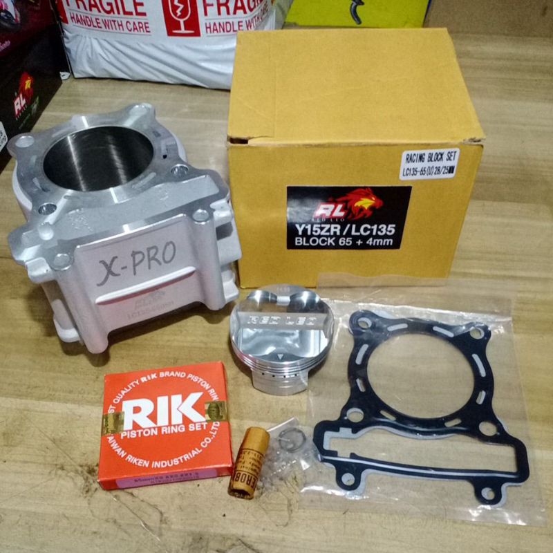 Red Leo racing Body Panjang Block & V2 PRO, Y15ZR/LC135(62+2)(63+2)(65 ...