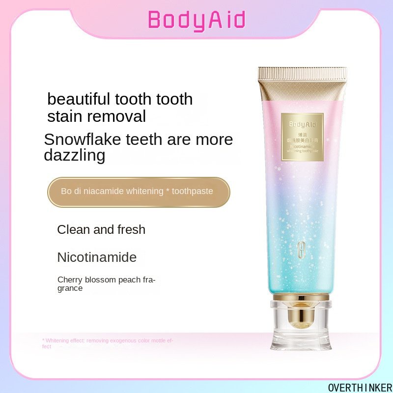 博滴烟酰胺美白牙膏 Original Bodyaid Niacinamide Whitening Toothpaste To Remove ...