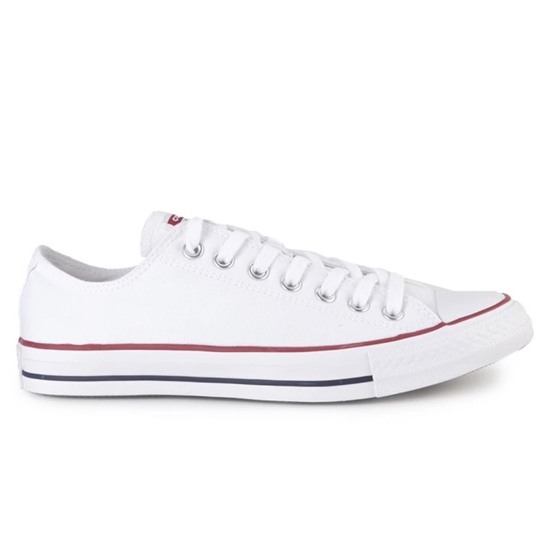 Converse CHUCK TAYLOR ALL STAR BASIC CANVAS WHITE - (BNWB) | Shopee ...