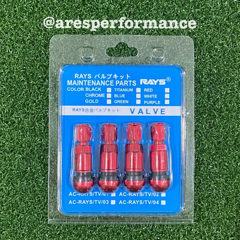 Rays Alloy Tubeless Wheel Valve Angin Tayar Kereta Valve Aluminium ...