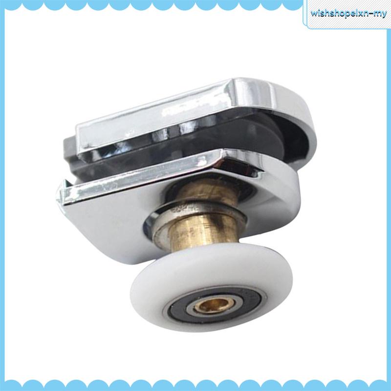 [WishshopelxnMY] Glass Door Runner Sliding Hardware Shower Door Roller ...