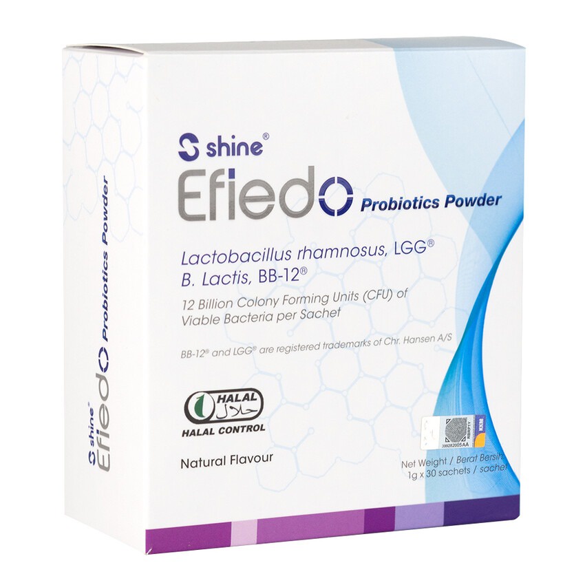 SHINE EFIEDO PROBIOTICS POWDER 1G X 30'S | Shopee Malaysia