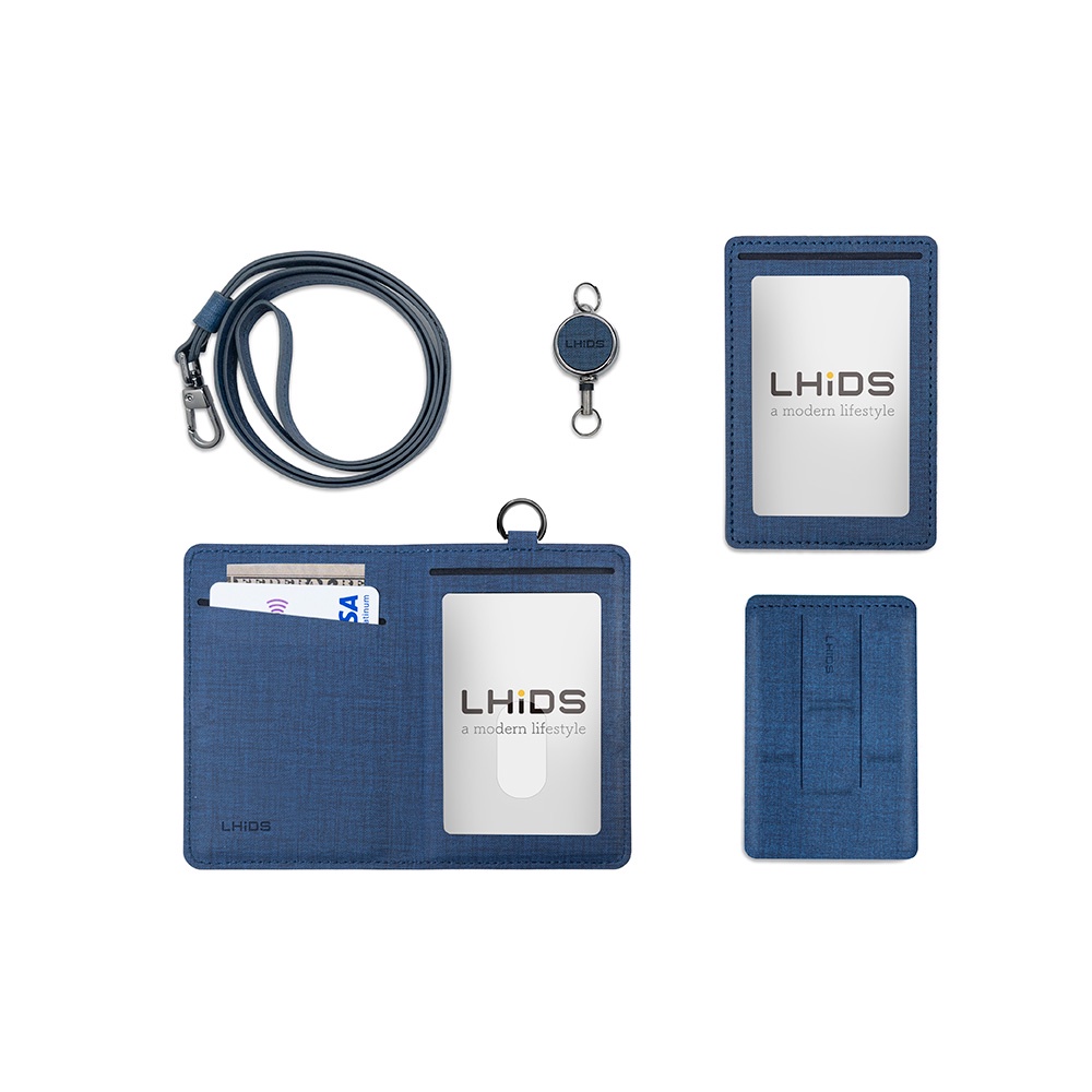 [LHiDS] Flip Magnetic Identification Card (4 Colors)|Card Holder Mobile ...