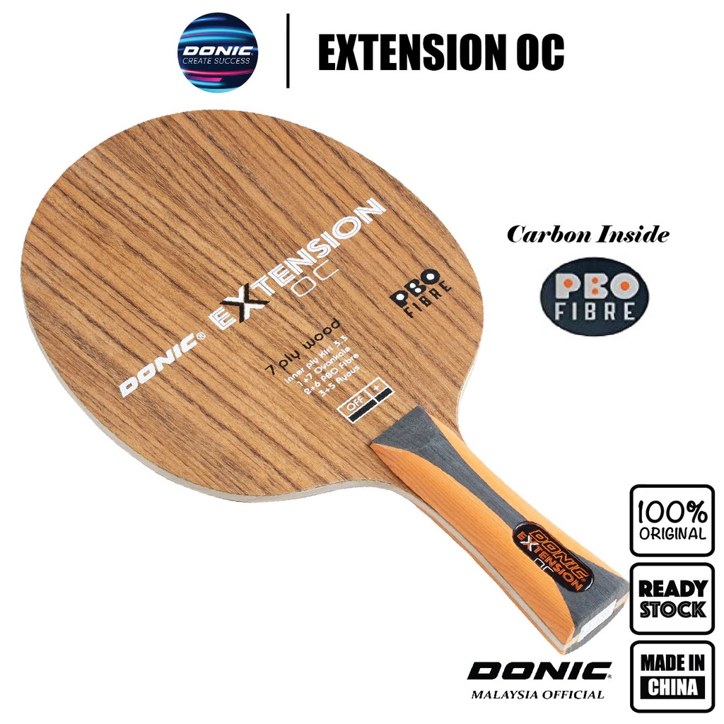 Donic Extension OC Extremely Top Acceleration Table Tennis Blade | Shopee Malaysia