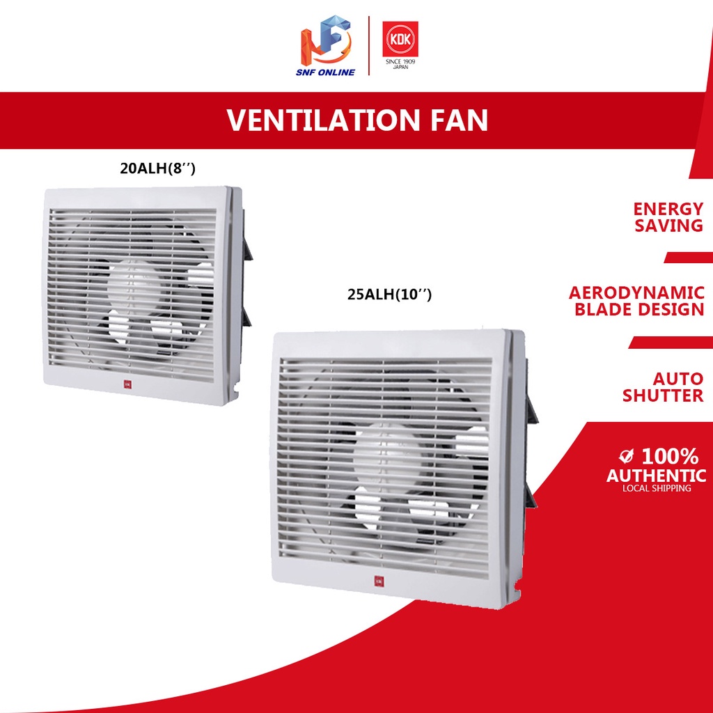 KDK Ventilating Fan 20ALH (8”) 25ALH (10”) | Shopee Malaysia