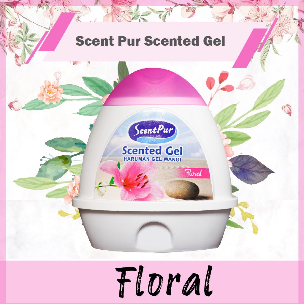 ScentPur Scented Gel Refreshing Air Freshener Room (210g) | Shopee Malaysia