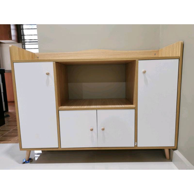 (Free Shipping) STARS 4 Door Sideboard Storage Cabinet Hallway Cupboard ...