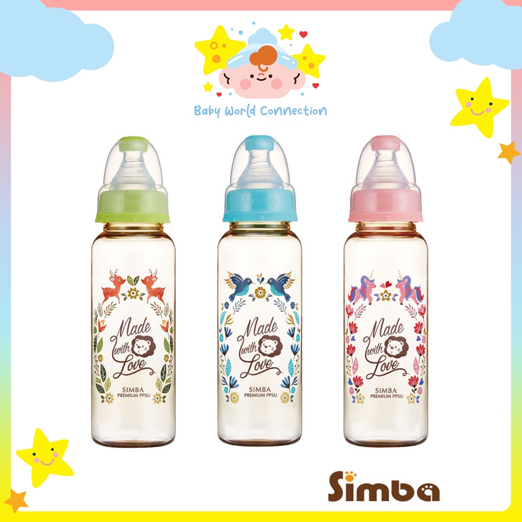 SIMBA DOROTHY WONDERLAND PPSU STANDART NECK FEEDING BOTTLE 240ML (8OZ) | Shopee Malaysia