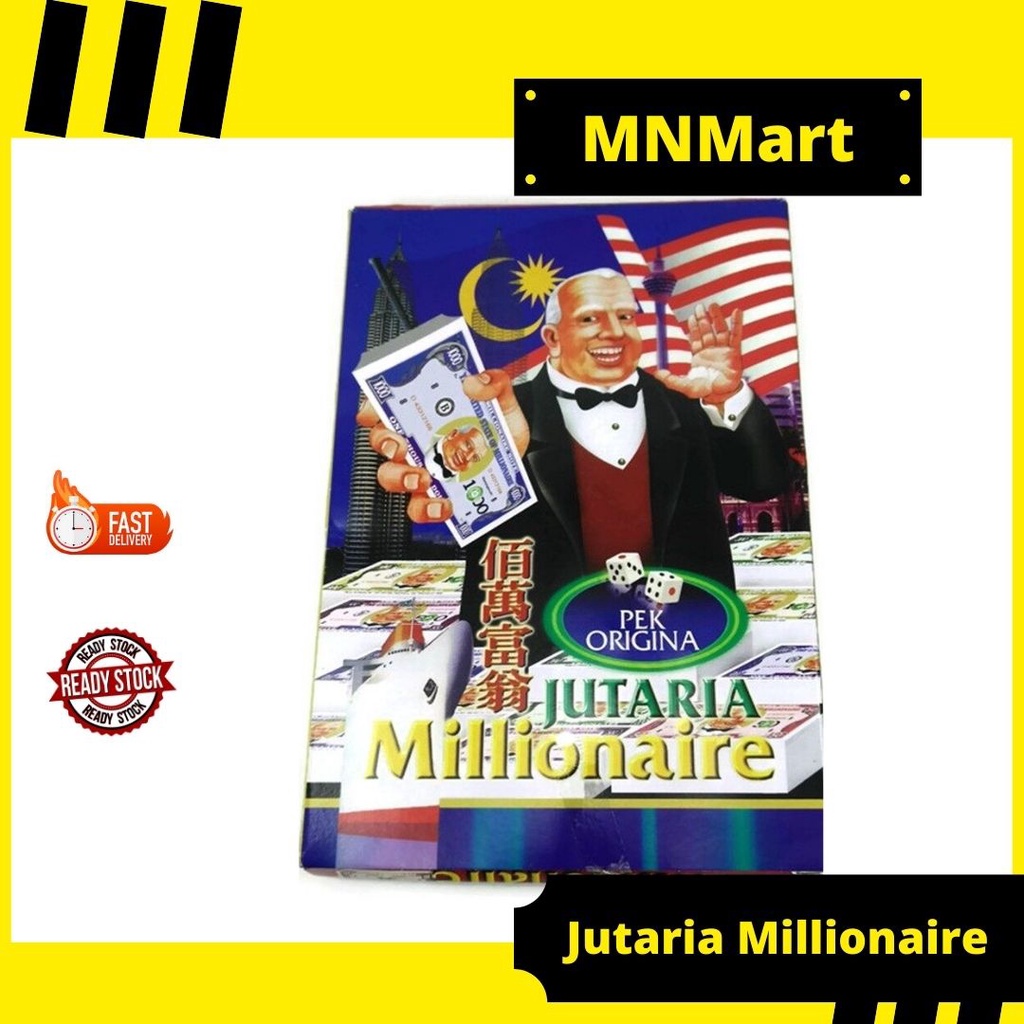 Jutaria Millionaire (Pek Origina) | Shopee Malaysia