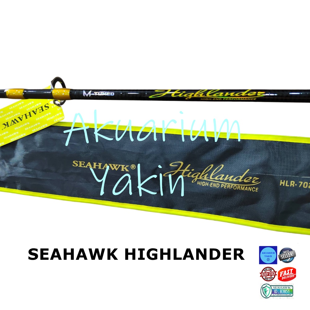 4077 SEAHAWK HIGHLANDER HLR SPINNING ROD | Shopee Malaysia
