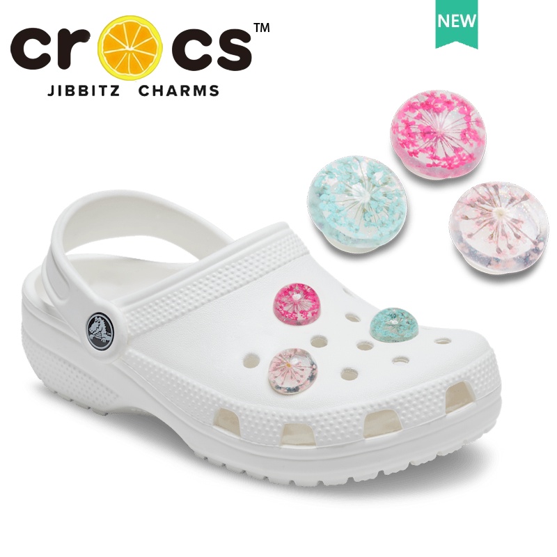 crocs jibbitz set amber flower set ins fashion decorative accessories ...