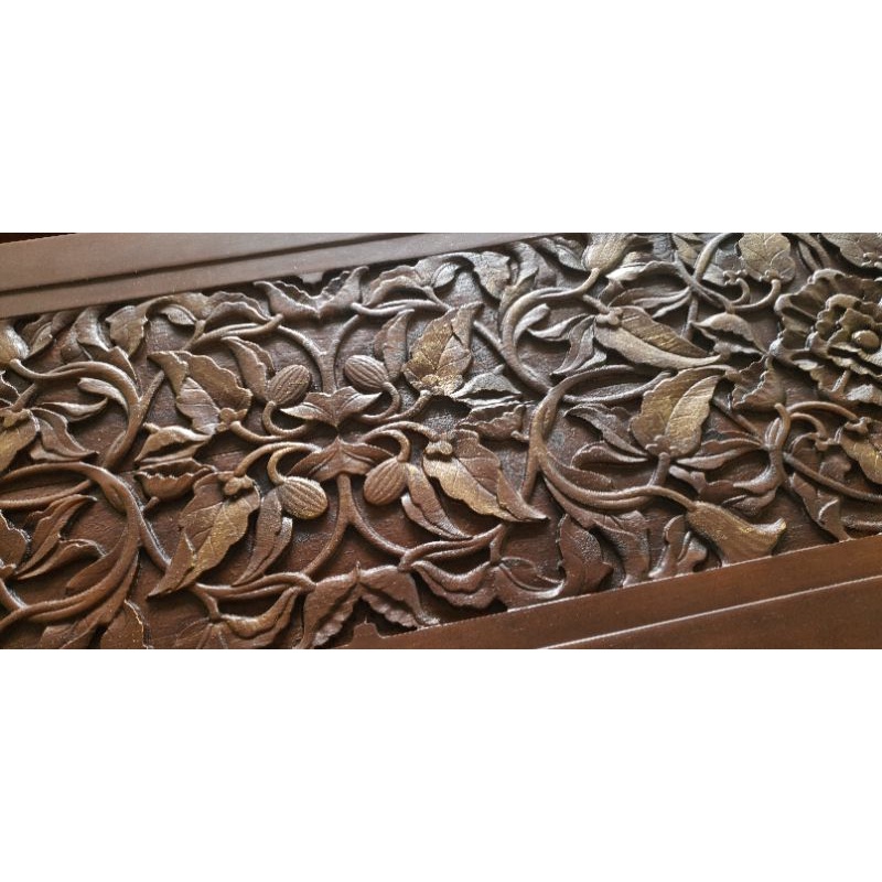 Papan ukir kerawang warisan solidwood | Shopee Malaysia