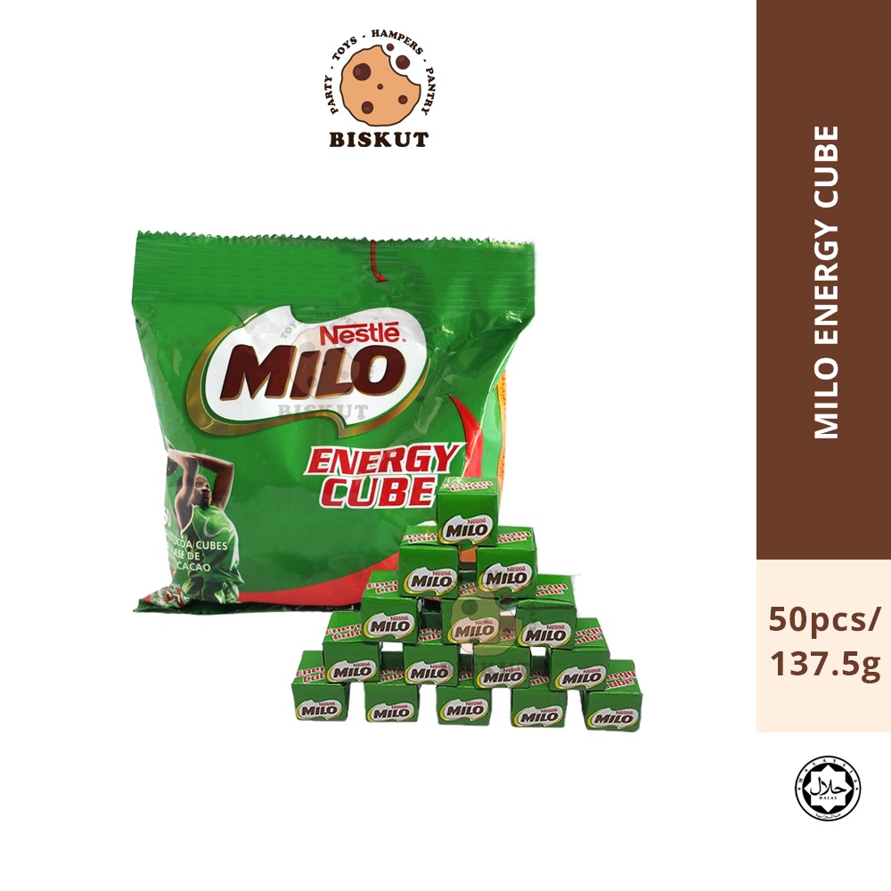 Milo Energy Cube - [50pcs/137.5g] / [100pcs/275g] | Shopee Malaysia