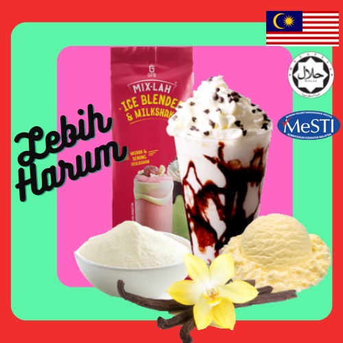 1kg Mix-lah DIY Serbuk Ice Blended Powder Premix Tea Minuman Coklat ...