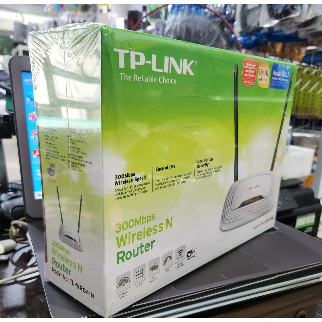 TP-Link TL-WR841N, 300Mbps Wireless N Router (Sealed) | Shopee Malaysia