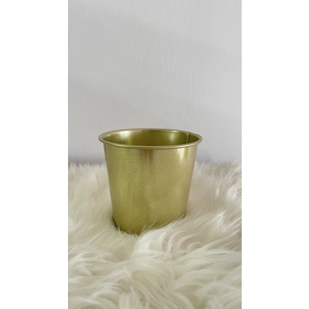 IKEA Pasu Warna Loyang/Gold/Emas 9cm | Shopee Malaysia
