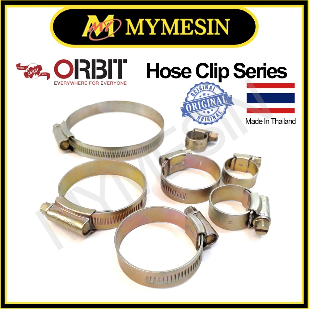MY Orbit Hose Clip Series Original Quality / Hose Clamp/ Clip Paip ...