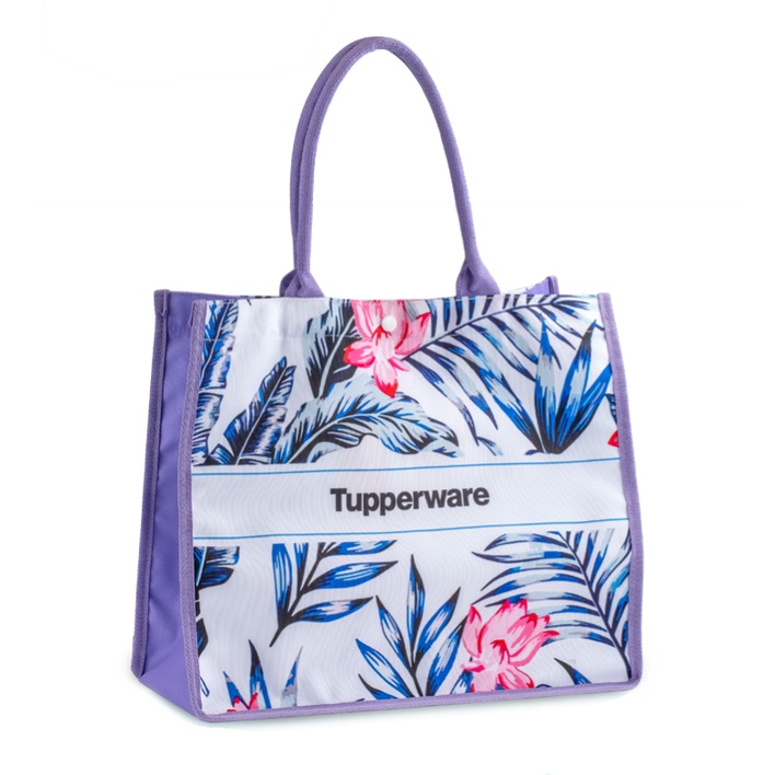 Tupperware Member kit bag (Blue / Pink / Green) / Bucket Bag / Floral ...