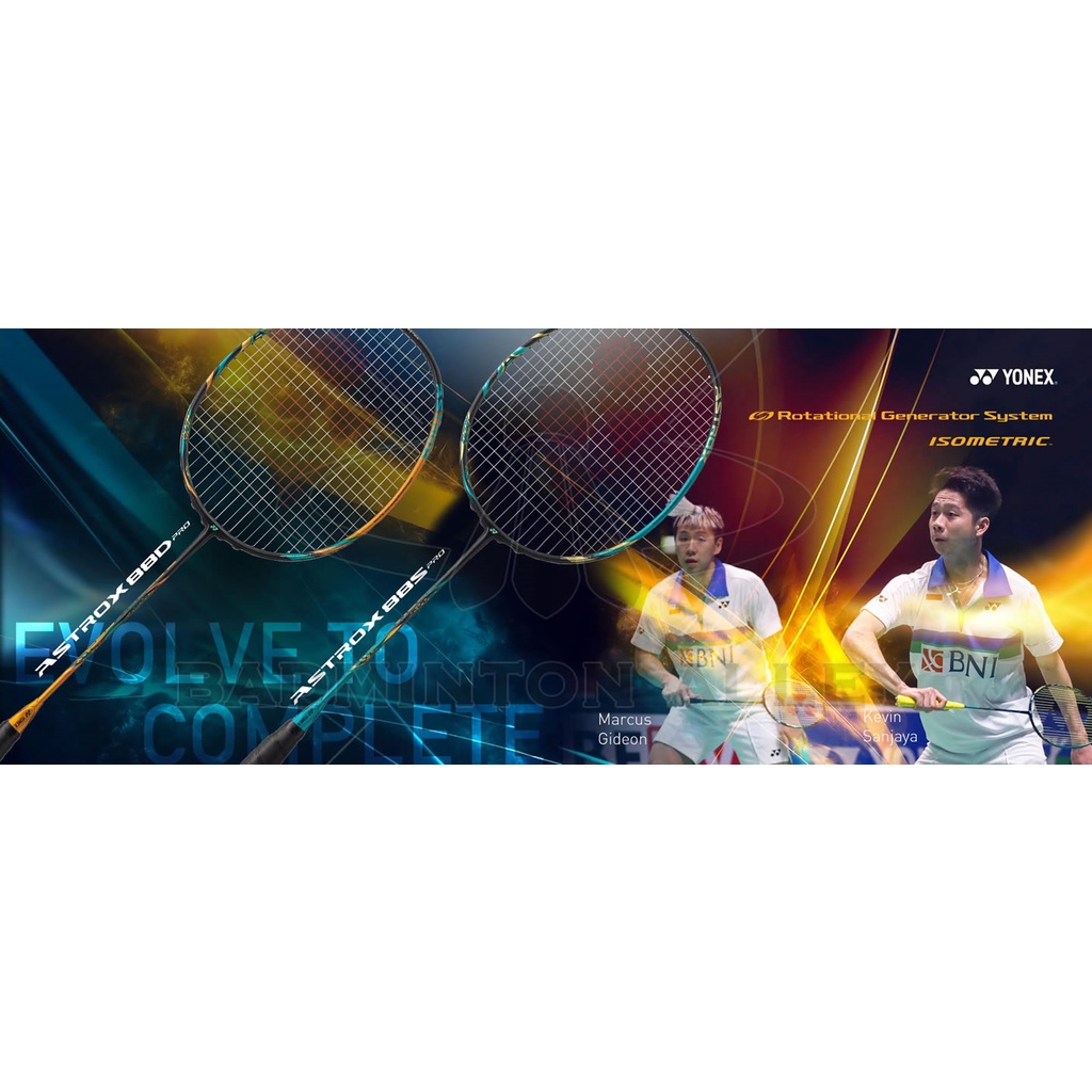 Yonex Astrox 88D Pro Camel Gold & 88S PRO Emerald Blue Badminton Racket ...