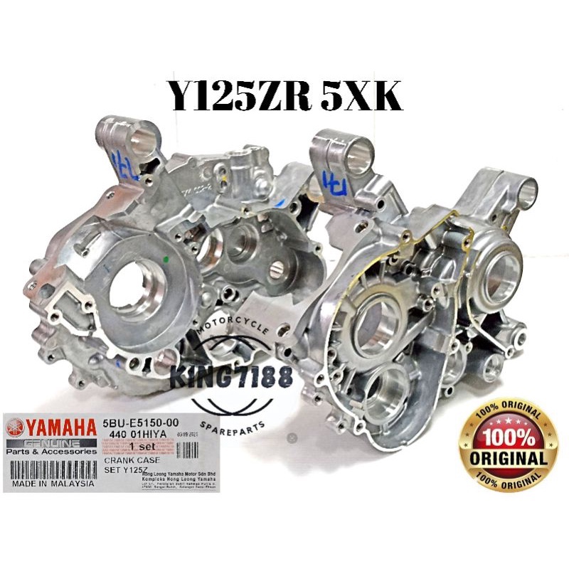 YAMAHA Y125 Y125Z Y125ZR 125Z 125ZR CRANKCASE SET /5BU_E5150_00 / CRANKCASE ASSY / ENGINE COVER ...