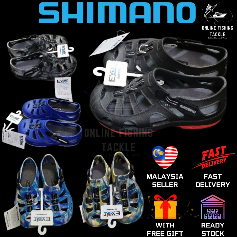SHIMANO Evair Shoes Fishing Shoes Shimano Sandal Selipar Shimano Sandal ...