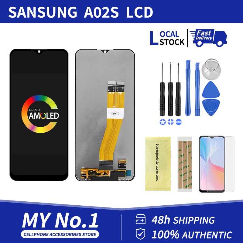 Original LCD with Frame for SAMSUNG A02S A025F A025 LCD Display Touch ...