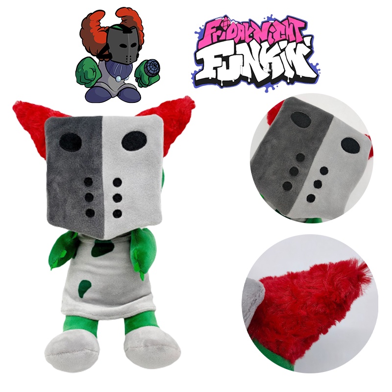 Cuddly Fnf Tricky Plush Toy Clown Friday Night Funkin Soft Stuffed Doll ...