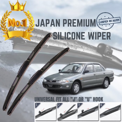 JAPAN PREMIUM COATING SILICONE WIPER-Proton Wira/Aeroback | Shopee Malaysia