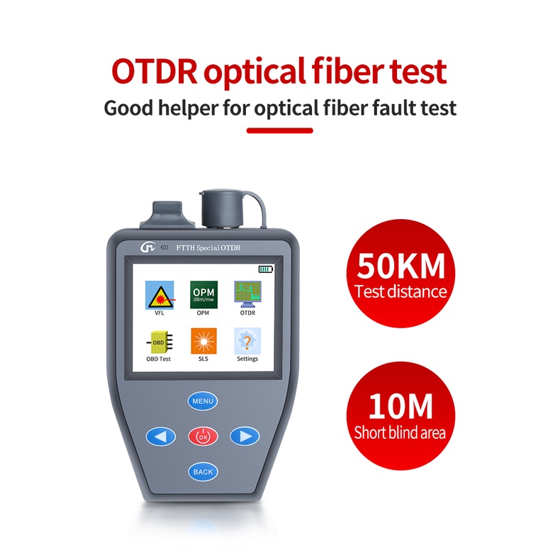 FTTH S310N Active Fiber OTDR Handheld Mini with Optical Power Meter ...