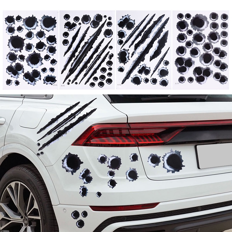 Auto DIY Decoration Accessories Creative Funny Pattern Car Stickers ...