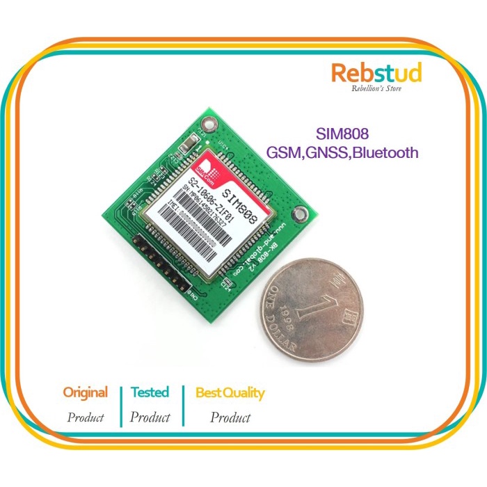 Sim808 SIMCOM 808 GSM+GPS+Bluetooth Module | Shopee Malaysia