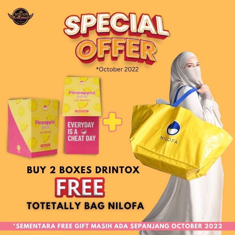 Pineapple drintox plus nilofa | Shopee Malaysia