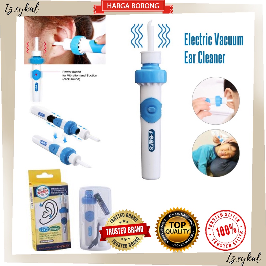 [FAST SHIP] 🚚 Earpick Electric Smart Mini Vacuum Cleaner Penyingkiran ...