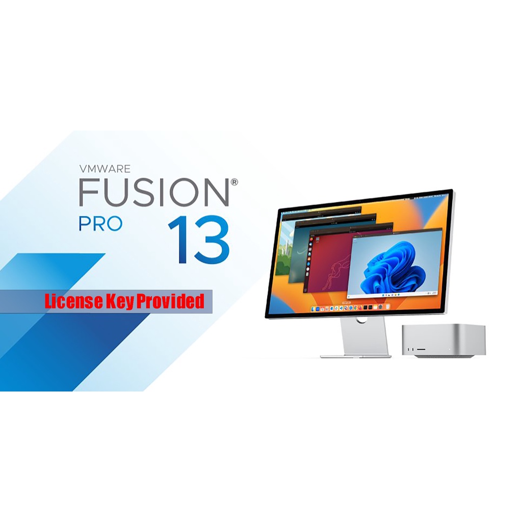VMware Fusion Pro 13.6.1 For 𝗠𝗮𝗰 | License Key Provided | Shopee Malaysia